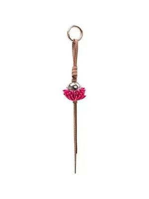 Michael Kors Flower Burst Leather Charm