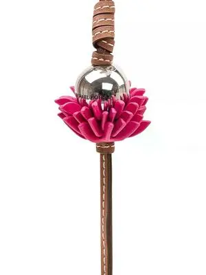 Michael Kors Flower Burst Leather Charm