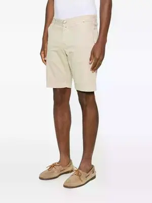 Jacob Cohen Lou Belt-loops Shorts - Neutrals