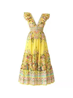 Camilla Lady Limonada Midi Dress
