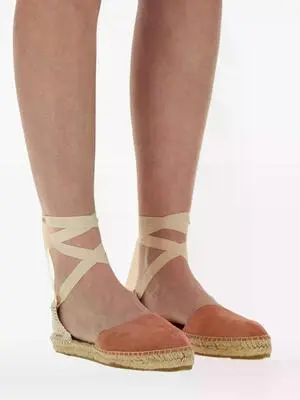 Manebí Suede Tie-fastening Sandals