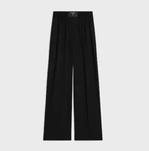 CELINE Black Light Wool Trouser
