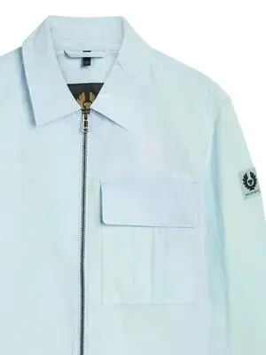 Belstaff Logo-patch Zip-up Jacket