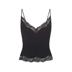 SKIMS Sleep Lace Cami Top And Pant Set - Onyx