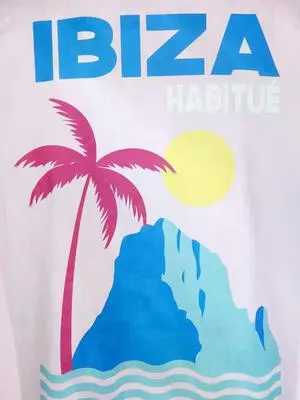 MC2 SAINT BARTH Graphic-print T-shirt - Pink