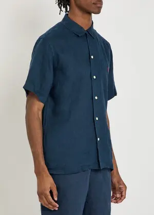 Polo Ralph Lauren Logo-embroidered Linen Shirt