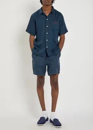 Polo Ralph Lauren Logo-embroidered Linen Shirt