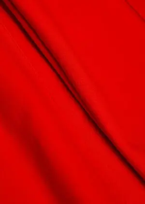 Vince Pintuck Cropped Trousers - Red