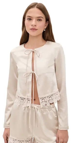 4TH & RECKLESS Candice Tie Top