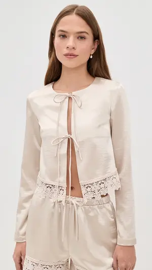 4TH & RECKLESS Candice Tie Top