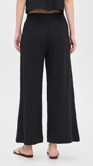 Z Supply Scout Textured Pants - Black