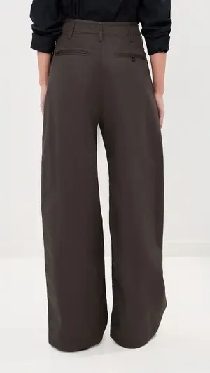 LEMAIRE Wide-leg Chino Trousers