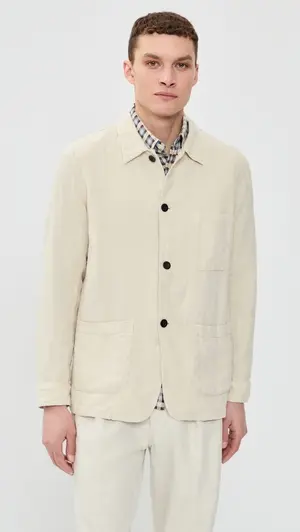 Portuguese Flannel Labura Linen Jacket