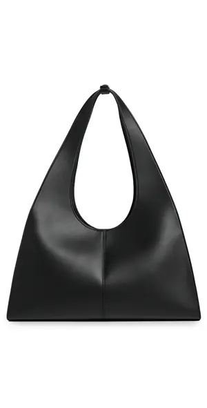 FREJA NEW YORK Ida Faux Leather Bag - Black