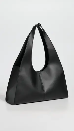 FREJA NEW YORK Ida Faux Leather Bag - Black