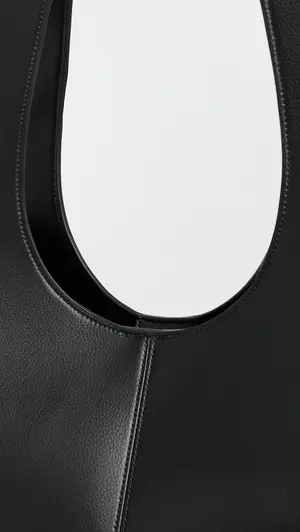 FREJA NEW YORK Ida Faux Leather Bag - Black