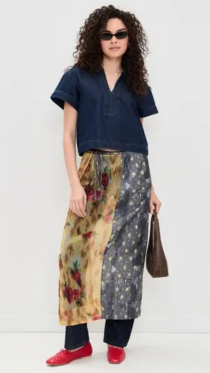 Joe's Jeans The Lillian Denim Popover Shirt