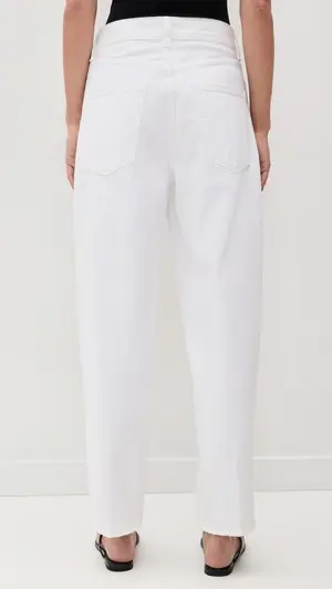 AGOLDE 80's Straight Leg Jeans - Marshmallow