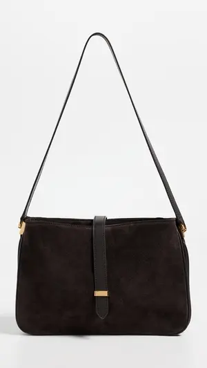 NILI LOTAN Jane Shoulder Bag - Espresso