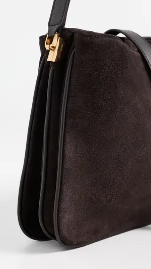NILI LOTAN Jane Shoulder Bag - Espresso
