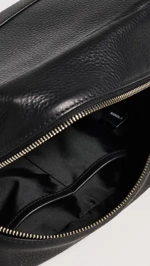 Shinola Leather Toiletry Bag - Black