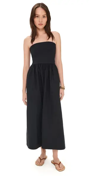 Z Supply Strapless Midi Dress