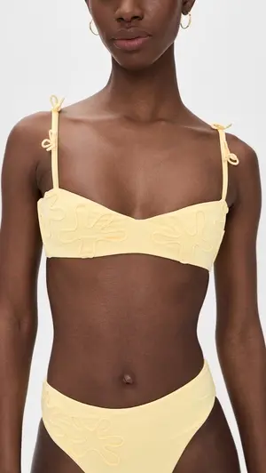 Peixoto Ceci Bikini Top - Honeycomb
