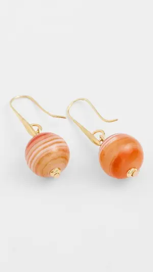 JENNIFER BEHR Serenity Drop Earrings - Agate