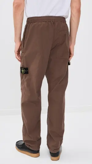 Stone Island Ripstop Cotton-nylon Cargo Pants