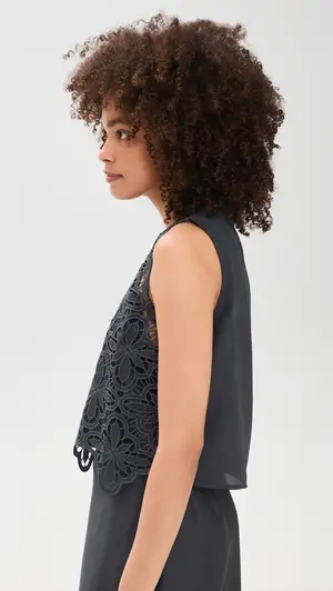 Splendid Eyelet Top