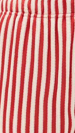 BAILEY ROSE Striped Knit Shorts