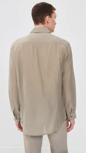Our Legacy Cotton Silk Plough Shirt