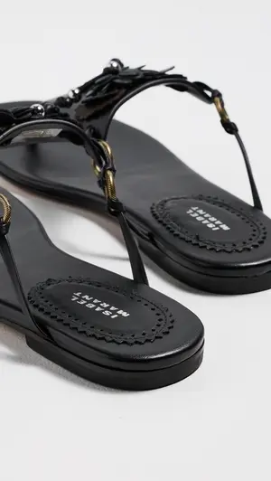 Isabel Marant Étoile Elato Thong Sandals - Black