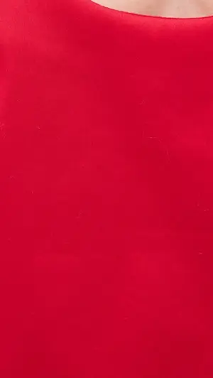 Joe's Jeans Scoop Neck Mini Dress - Cherry Red