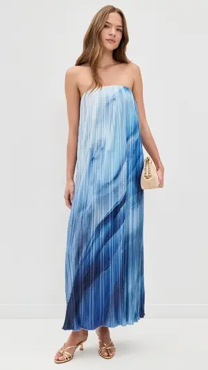 4TH & RECKLESS Finley Strapless Maxi Dress