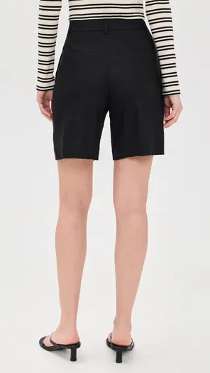 Alice + Olivia Conry Pleated Bermuda Shorts