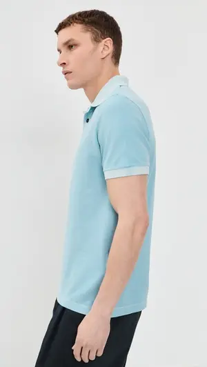 Stone Island Garment Dye Polo - Dust Blue