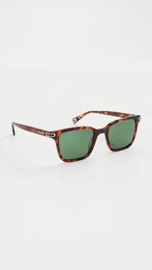 Orlebar Brown Robbie Sunglasses - Tortoiseshell/pine Green
