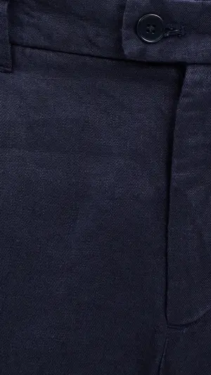 FAR AFIELD Linen Double Pleated Shorts