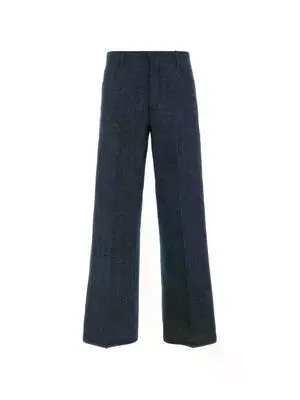 Max Mara Pressed-crease Wide-leg Jeans