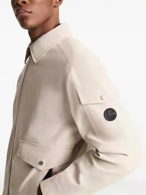 Fusalp Fralis Chambray Bomber Jacket - Neutrals