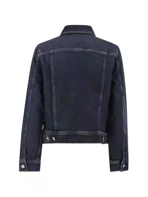 7 For All Mankind Contrast-stitch Denim Trucker Jacket