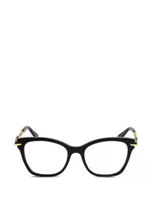 BVLGARI Serpenti Cat-eye Glasses - Black