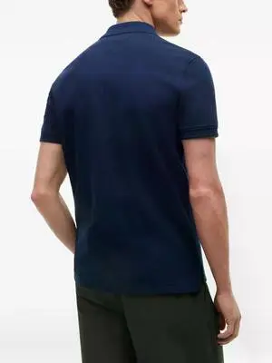 Tommy Hilfiger 1985 Logo-patch Piqué Polo Shirt - Blue