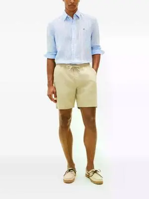 Tommy Hilfiger Dover Drawstring-waistband Shorts - Neutrals
