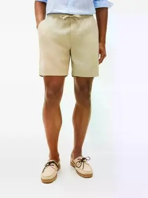 Tommy Hilfiger Dover Drawstring-waistband Shorts - Neutrals