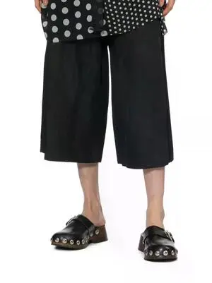 Comme Des Garçons Cropped Trousers