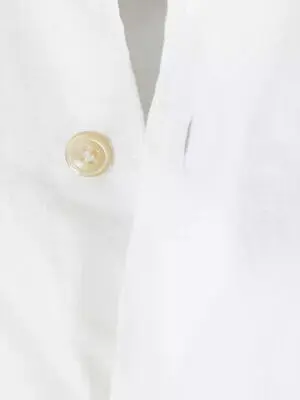 LUIGI BORRELLI Slub-texture Long-sleeve Shirt