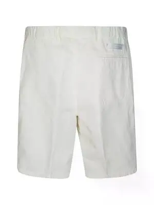 BRIGLIA 1949 Drawstring-waist Bermuda Shorts - White