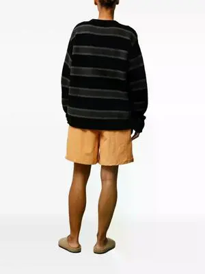 StÜssy Logo-print Swim Shorts - Orange